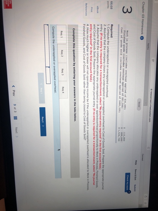 Solved Chapter 03 Homework Help Save& Exit Submit 3 Problem | Chegg.com