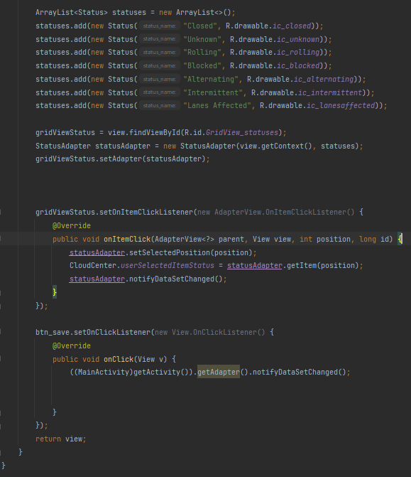 (Android Studio Java) I've provided my assignment and | Chegg.com