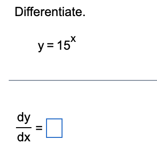 Solved Differentiate. 4x e F(x) = 16 X F'(x) = | Chegg.com