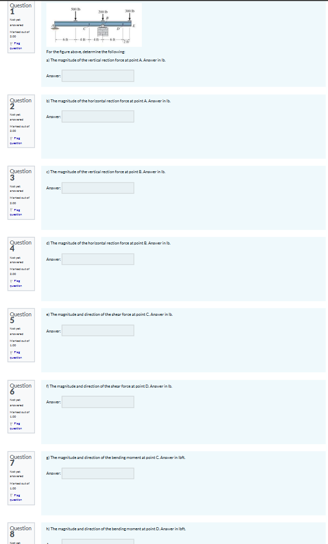 Solved For the figure above, determine the following: a) The | Chegg.com