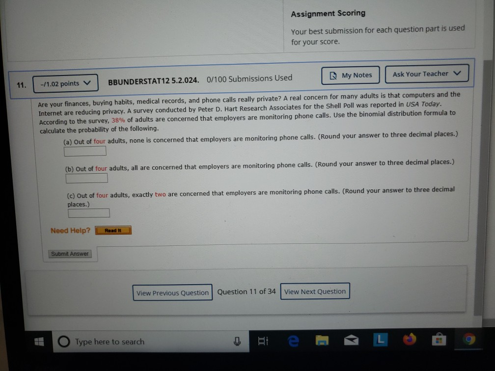 Solved Assignment Scoring Your best submission for each | Chegg.com