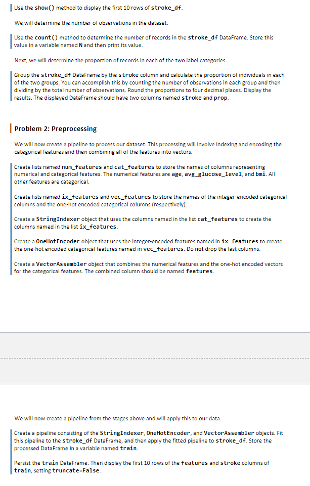 Solved Add a code cell to set up the environment for this | Chegg.com