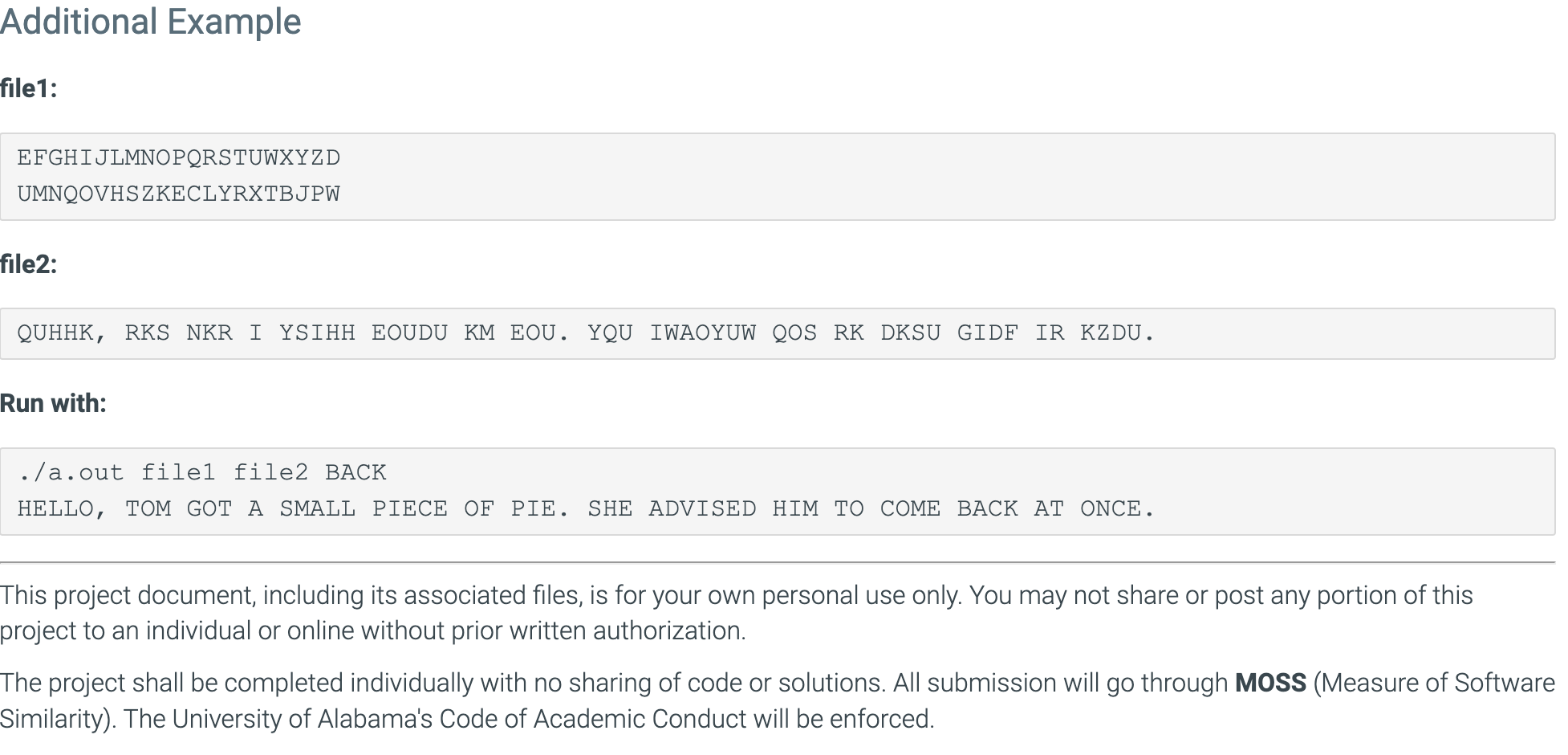 Solved 20.1 P1: Substitution Cipher Solver Overview Suppose | Chegg.com