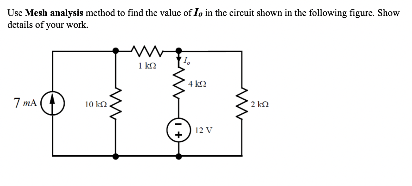 Solved Use Nodal analysis method to find the value of Vx in | Chegg.com