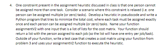 This assignment is in python 3. I need help with | Chegg.com