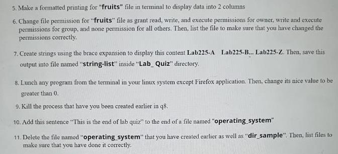 Solved 1. Go to /tmp directory 2. Display the current | Chegg.com