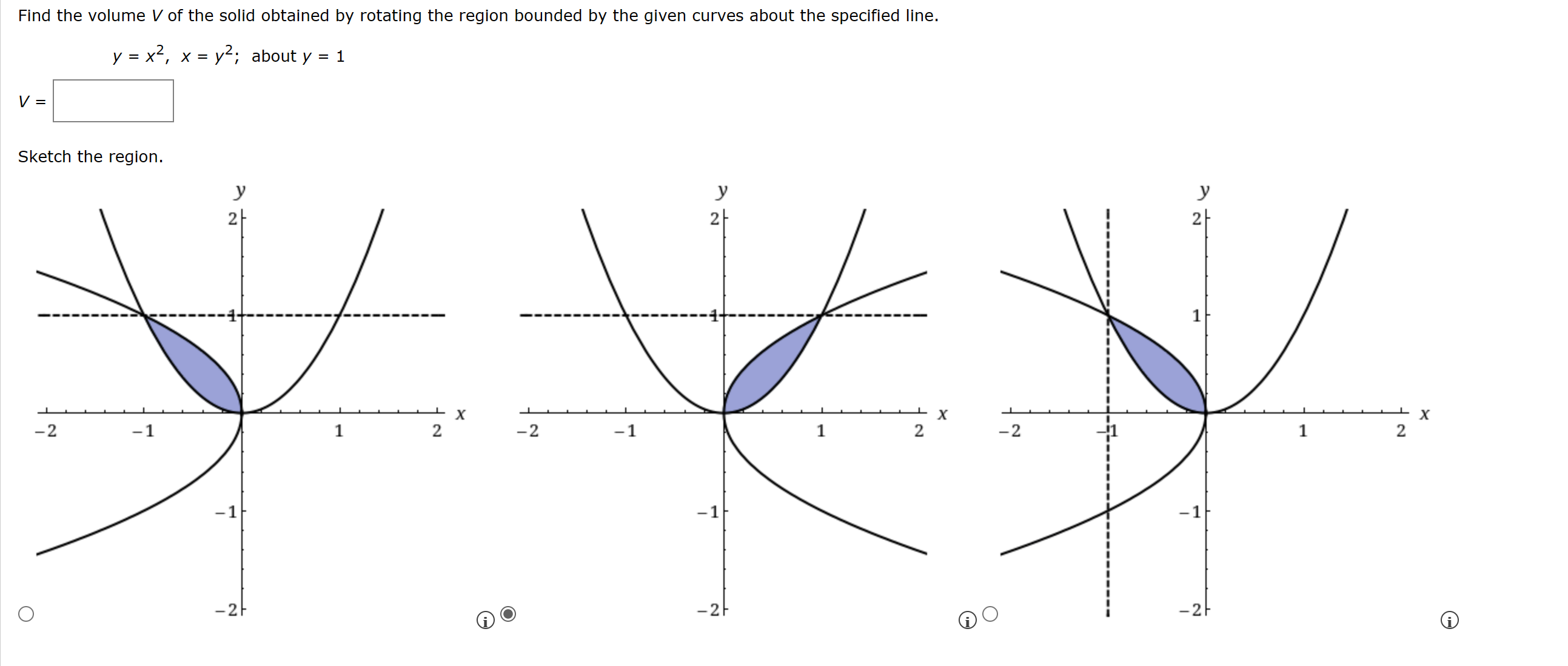 Solved Solving this, the middle graph is the correct one. | Chegg.com