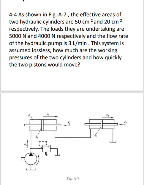 Solved 4-4 As shown in Fig. A-7, the effective areas of two | Chegg.com