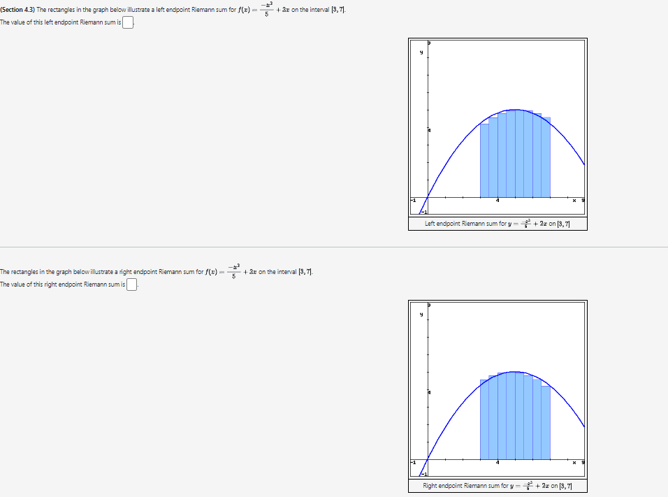 Solved (Section 4.3) ﻿The rectangles in the graph below | Chegg.com