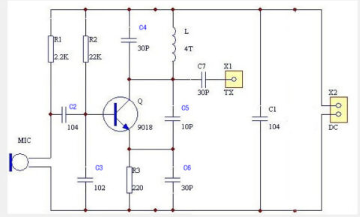 Solved Please explain the FM transmitter circuit (3V), | Chegg.com