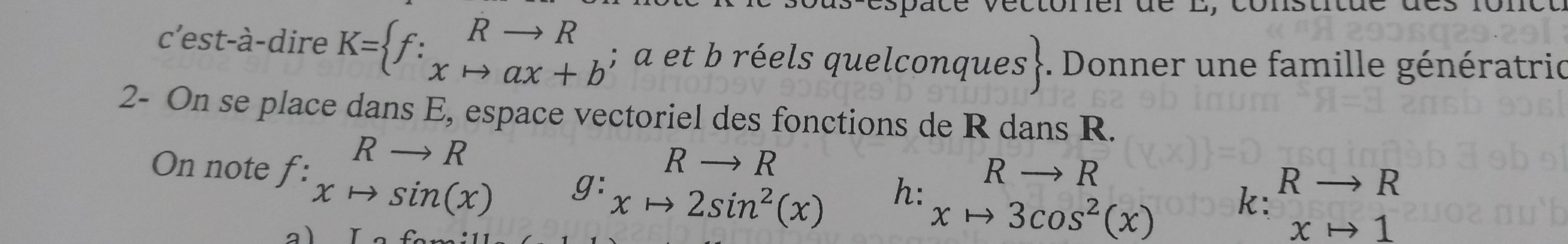 Solved MathsExercise 1: : 1) We place ourselves in E, the | Chegg.com