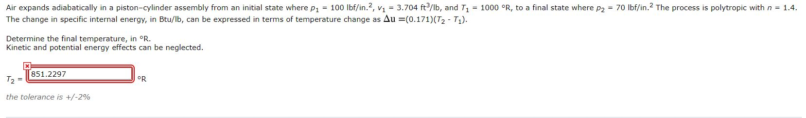 Solved Air expands adiabatically in a piston-cylinder | Chegg.com