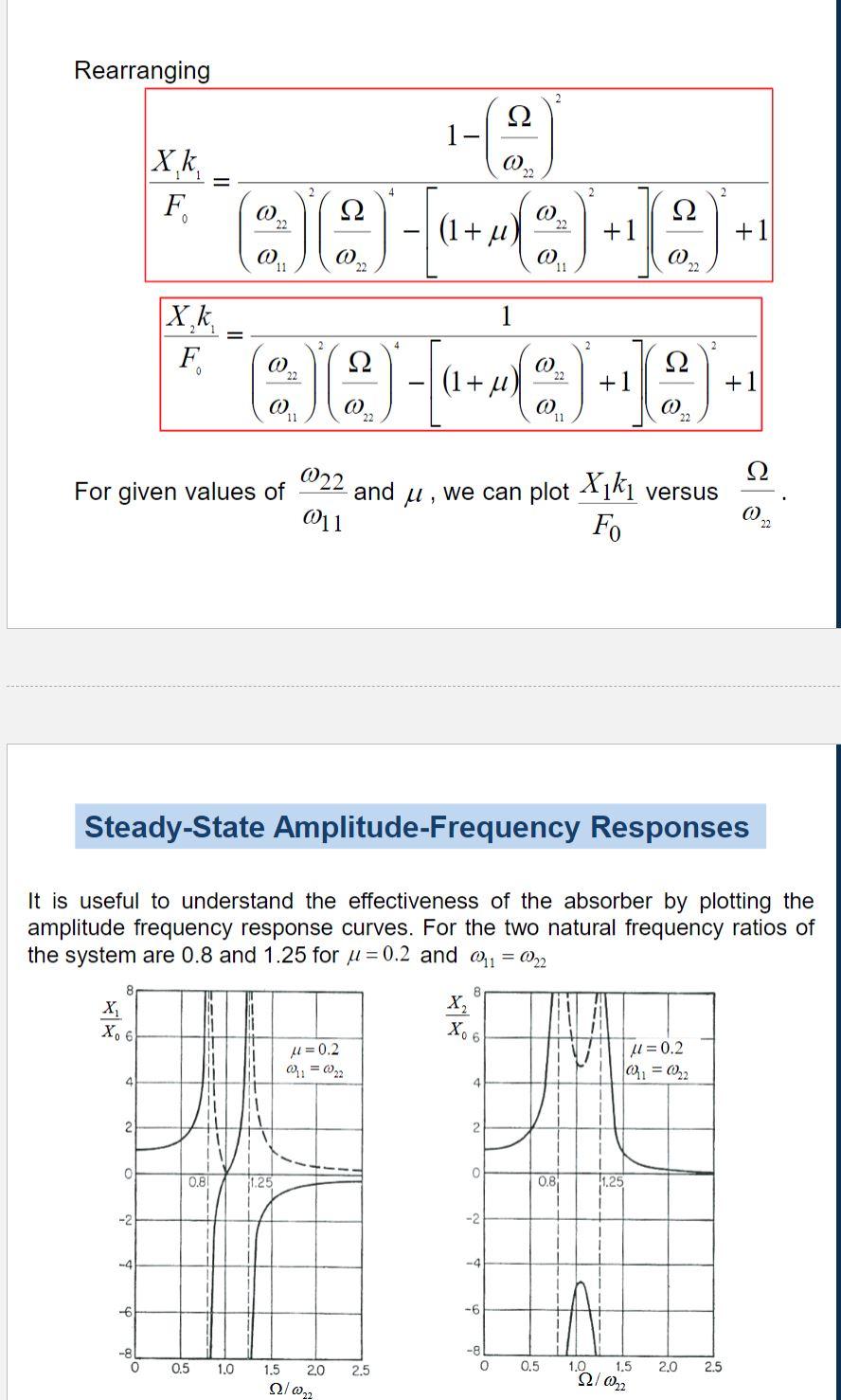 Solved Matlab Code Is Needed For The Below Vibrations 7694