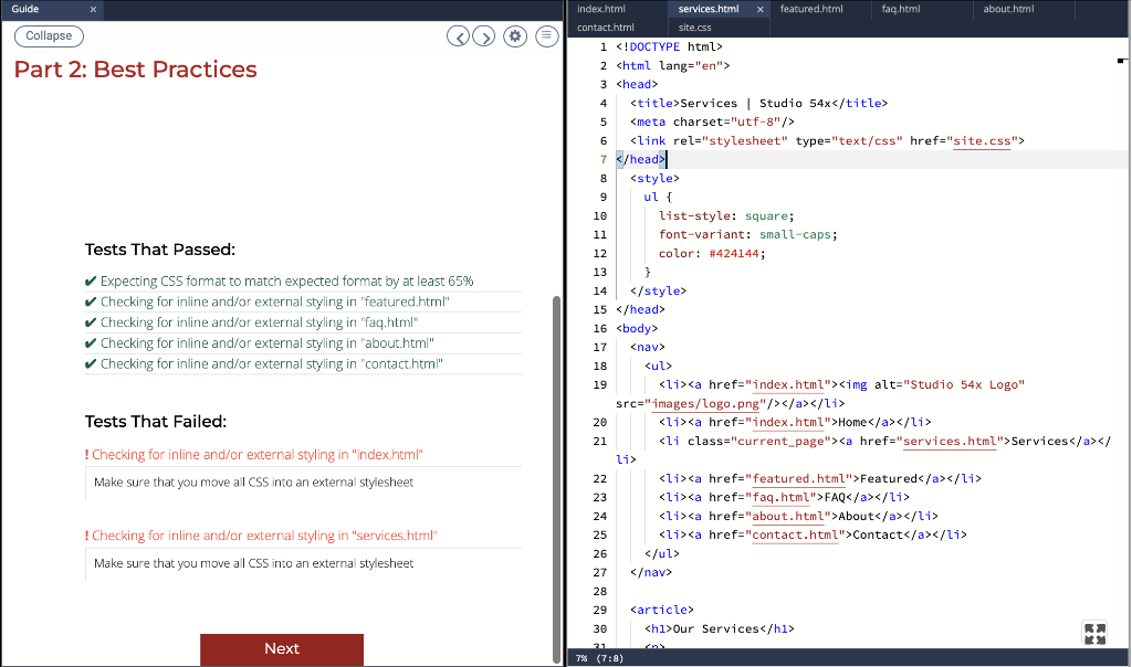 Solved The first image is the instructions, the second image | Chegg.com