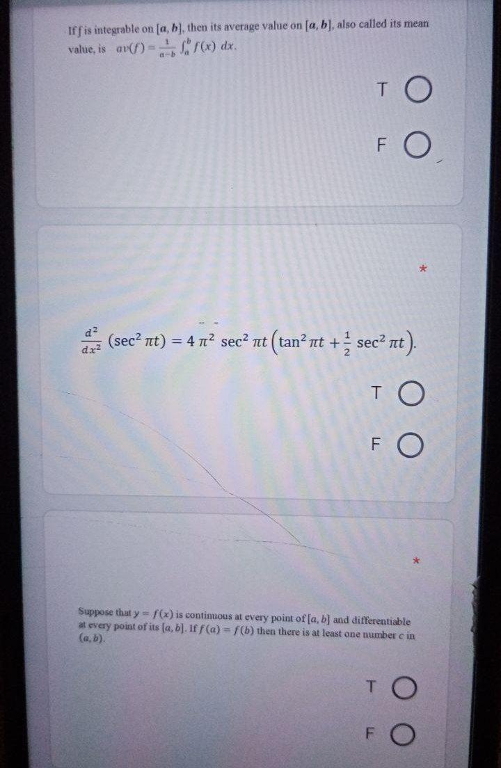 Solved Iffis integrable on [a, b], then its average value on | Chegg.com
