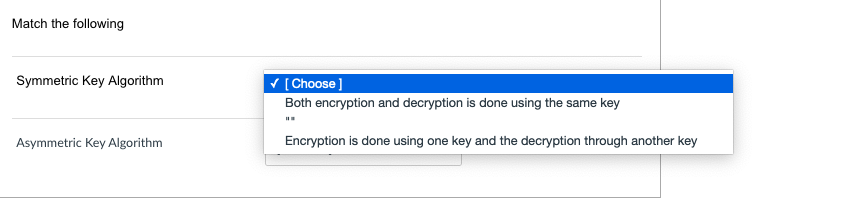 Solved Match the following Symmetric Key Algorithm [Choose) | Chegg.com