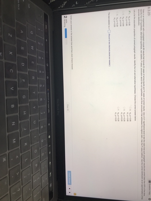 Solved 8.3.23 | Chegg.com