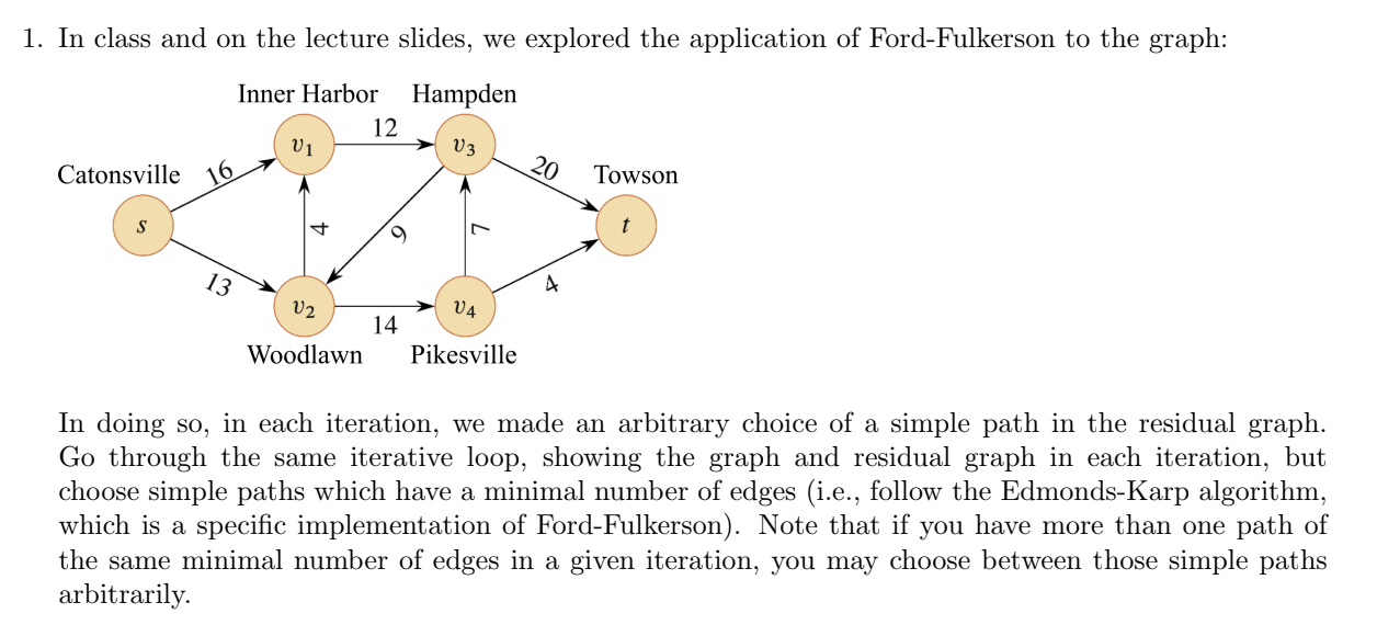 Solved In doing so, ﻿in each iteration, we made an arbitrary | Chegg.com