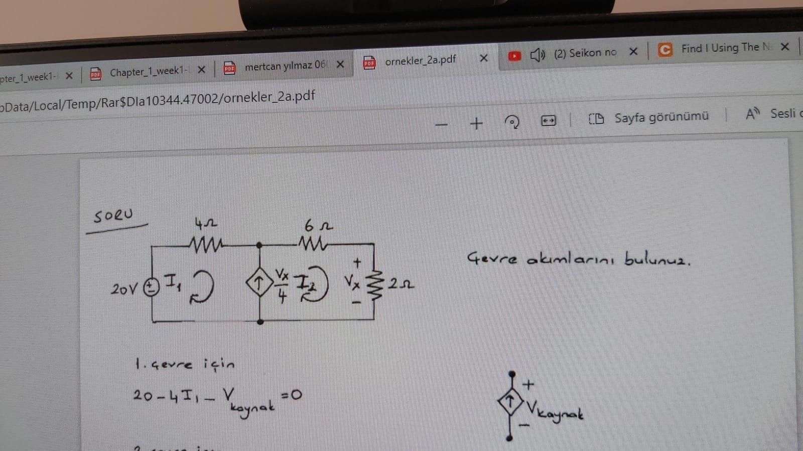 Solved Solve This Question With Node Voltage Method And Mesh 2853
