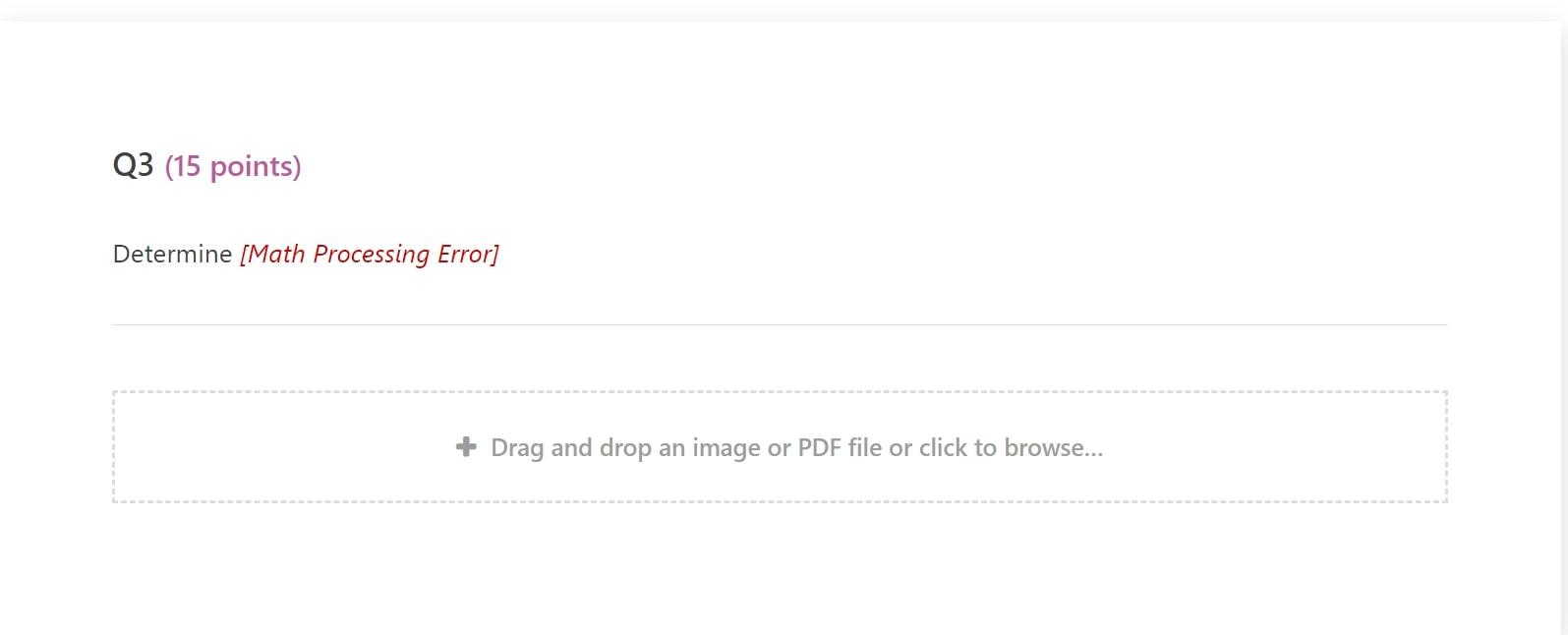 Q1 (5 points) Suppose [Math Processing Error] and | Chegg.com