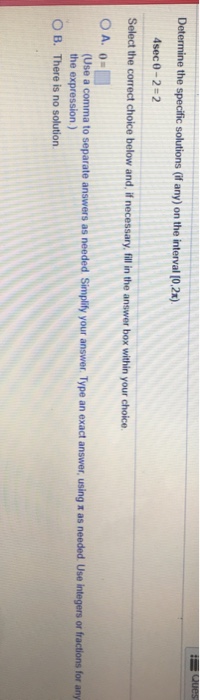 Solved (Use a comma to separate answers as needed Simplify | Chegg.com