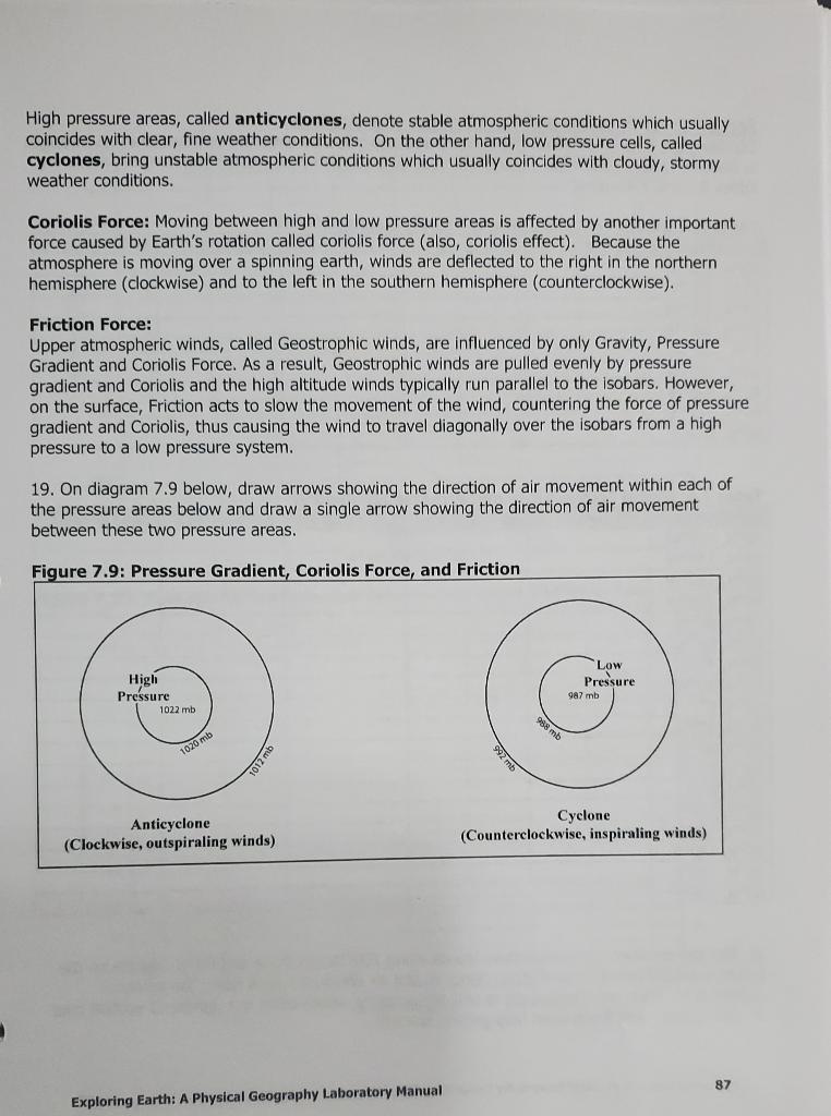 Solved Pressure gradient: Assuming that you are considering | Chegg.com