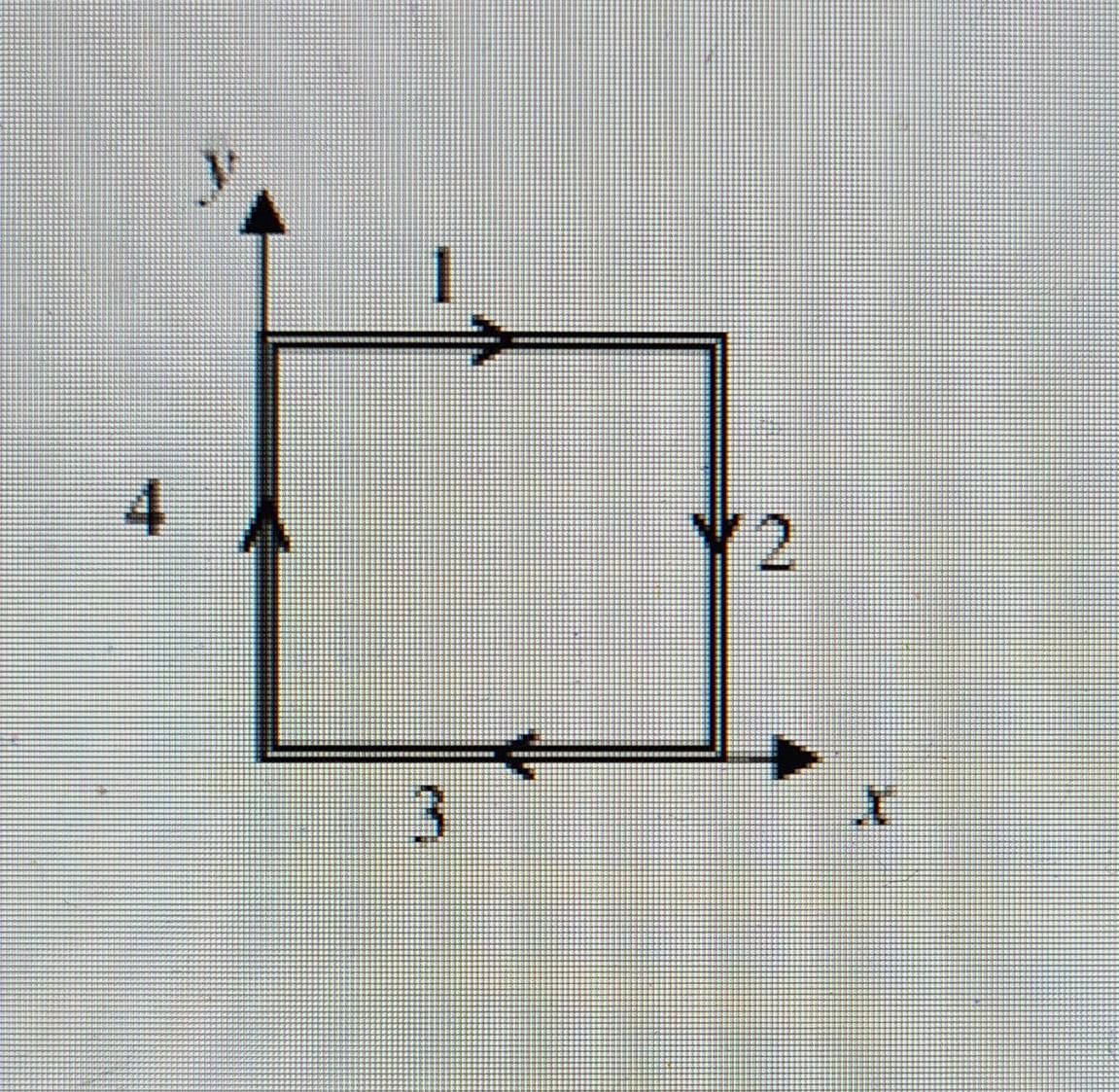 Solved A square current loop with side length a = 4 (m) and | Chegg.com