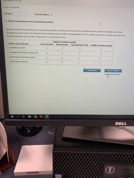 Solved a Back to Assignment Attempts: Keep the Highest: 1 6. | Chegg.com