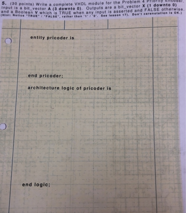 Solved 4, (30 points) Derive the minimal POS logic for the | Chegg.com