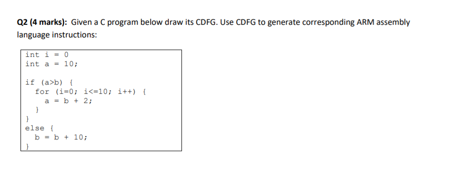 Solved Given a C program below draw its CDFG. Use CDFG to | Chegg.com Solved Given a C program below draw its CDFG. Use CDFG to | Chegg.com