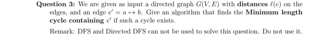 Solved Remarks: In all the algorithms, always explain their | Chegg.com