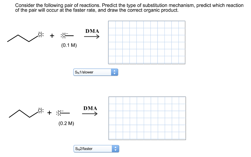 Solved Consider the following pair of reactions. Predict the | Chegg.com