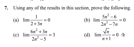 Solved Using any of the results in this section, prove the | Chegg.com
