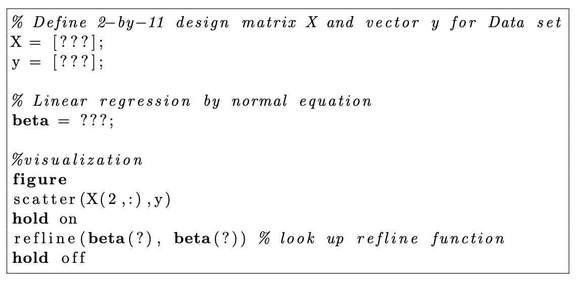 For both data sets apply simple linear regression | Chegg.com