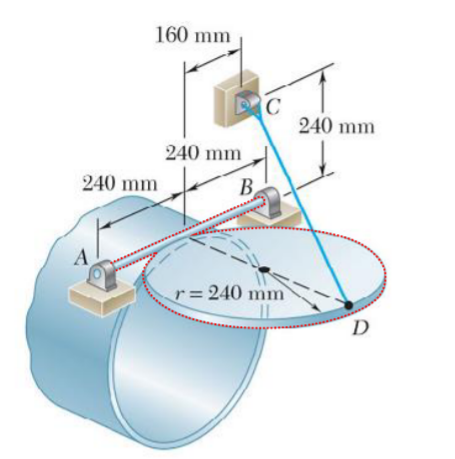 Solved Sketch the free-body diagram of the solid cap & shaft | Chegg.com
