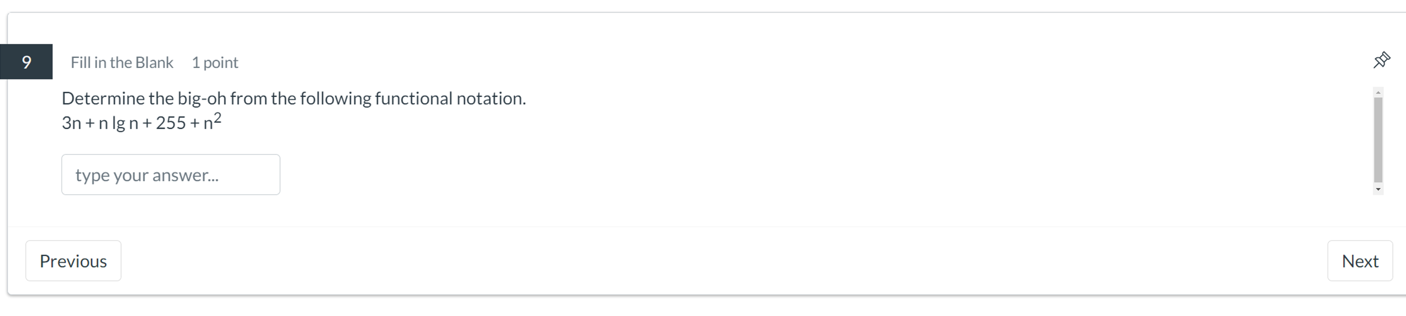 Solved Determine the big-oh from the following functional | Chegg.com