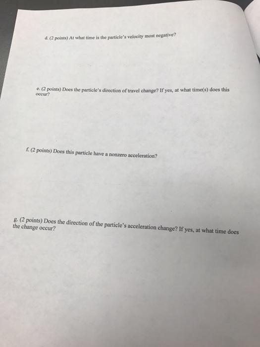 Solved PHY 121 Recitation Exercise W3 Name: Section: Part I: | Chegg.com