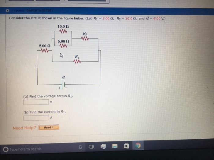 Solved Consider the circuit shown in the figure below. (Let | Chegg.com