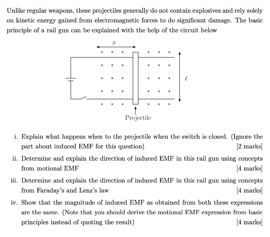 Solved Unlike regular weapons, these projectiles generally | Chegg.com