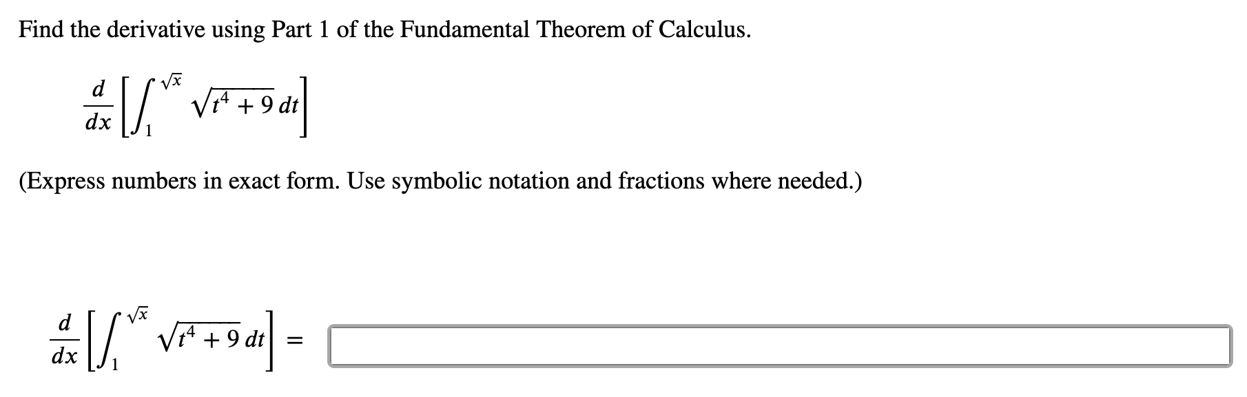 Solved Find the particular function y given that dy = dx | Chegg.com