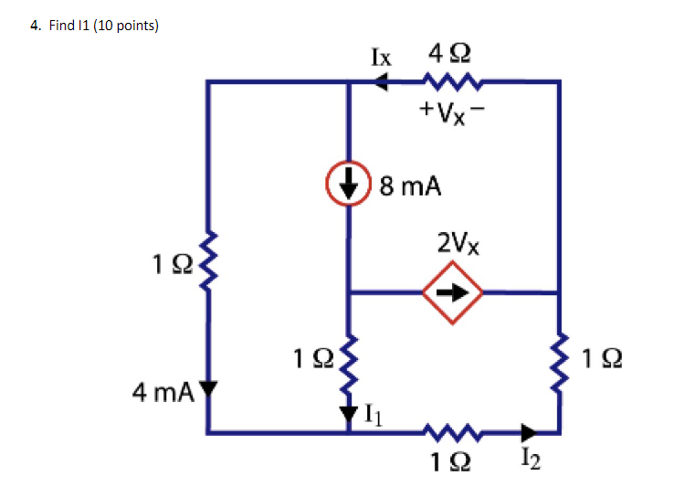 Solved 4. Find I 1 (1l | Chegg.com