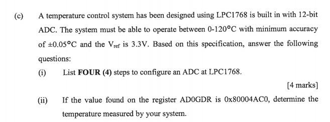 Solved A temperature control system has been designed using | Chegg.com