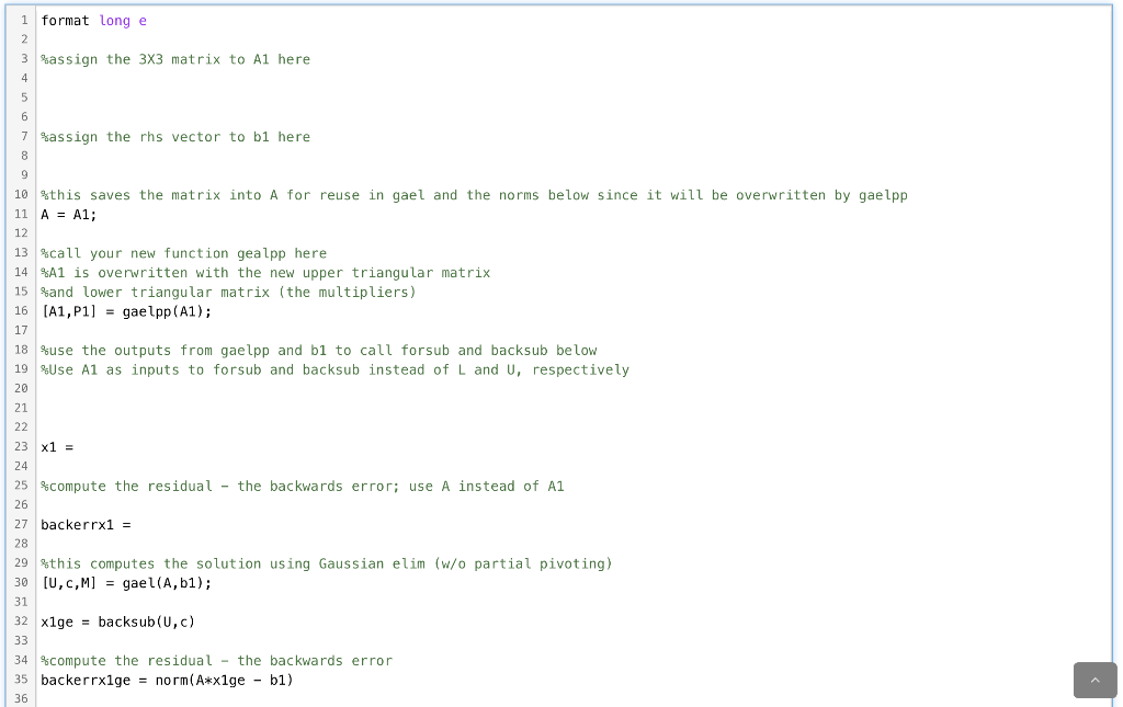 MATLAB Problems to be completed in MATLAB Grader): 1) | Chegg.com