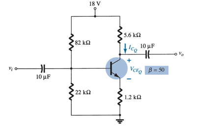 Solved Find the IB, IC, VCE, gm, rpi, ro parameters of the | Chegg.com