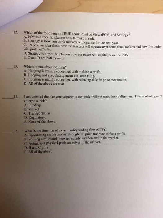 Solved Multiple Choice: Each question is worth 3 points . If | Chegg.com