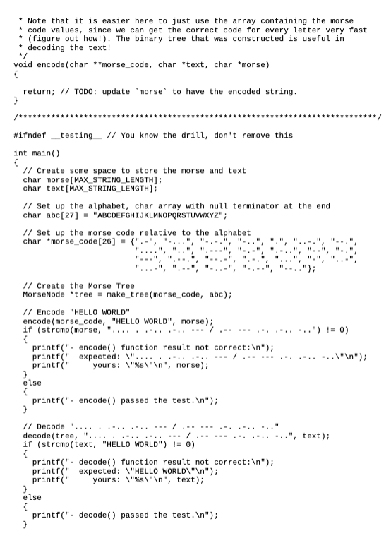 Solved Implement the TODO functions with c language please. | Chegg.com