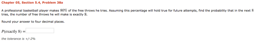 Solved Chapter 05, Section 5.4, Problem 38a A professional | Chegg.com