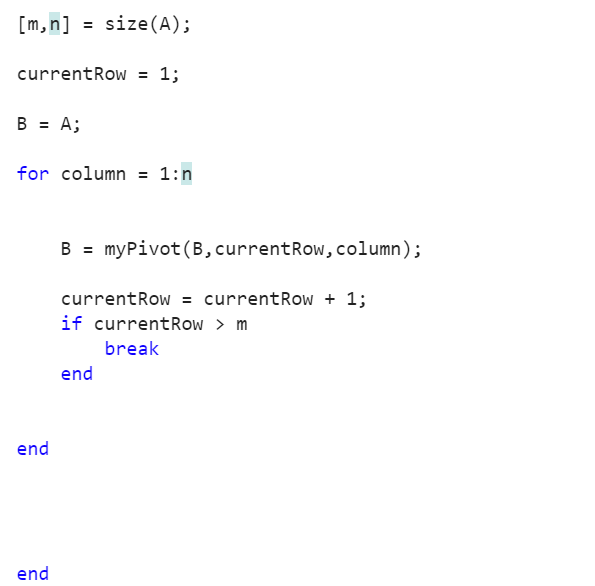 Solved Matlab Question: Please produce a new function: | Chegg.com