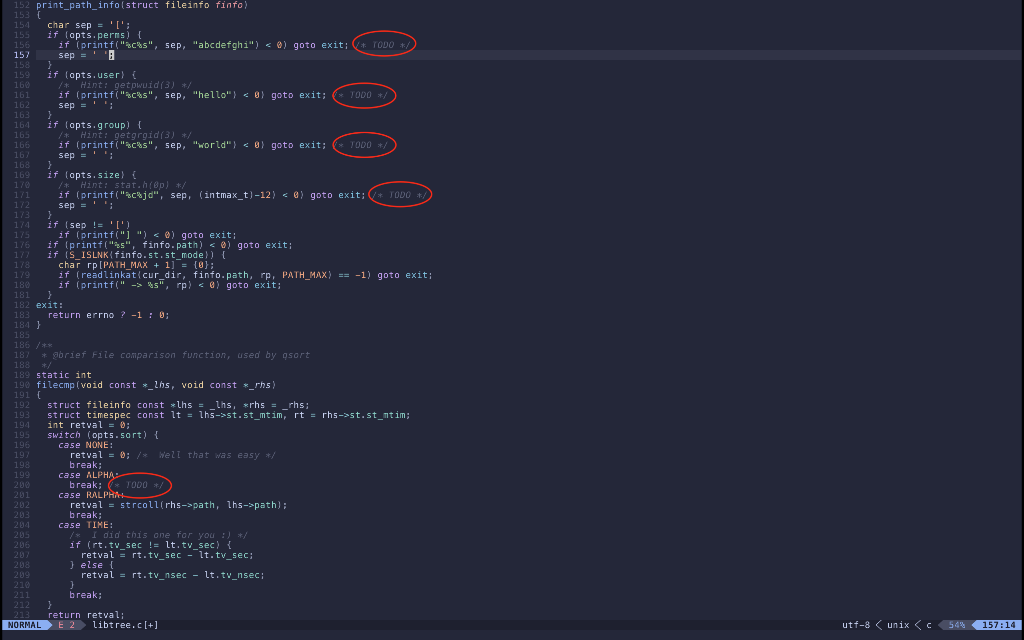 Solved Most of the code is written except for the TODO | Chegg.com