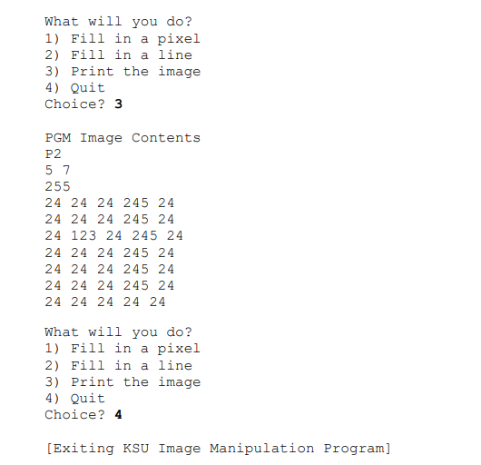 Solved Assignment 4 to create a fully functional image | Chegg.com